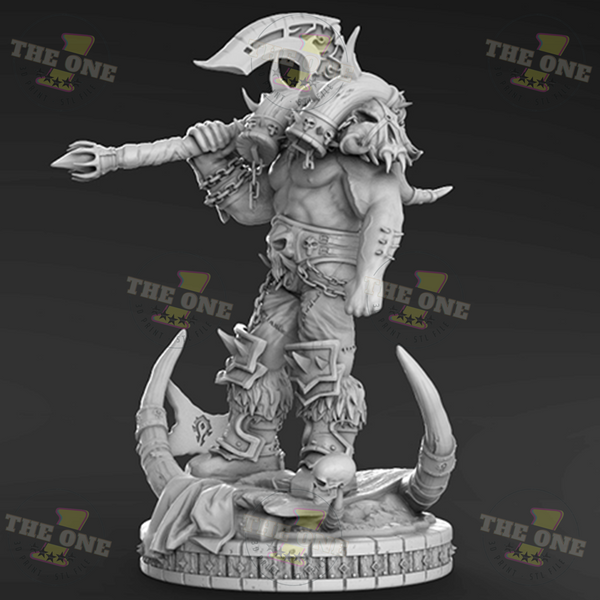 Garrosh Hellscream 3D Prints STL File – STLMasterpieces