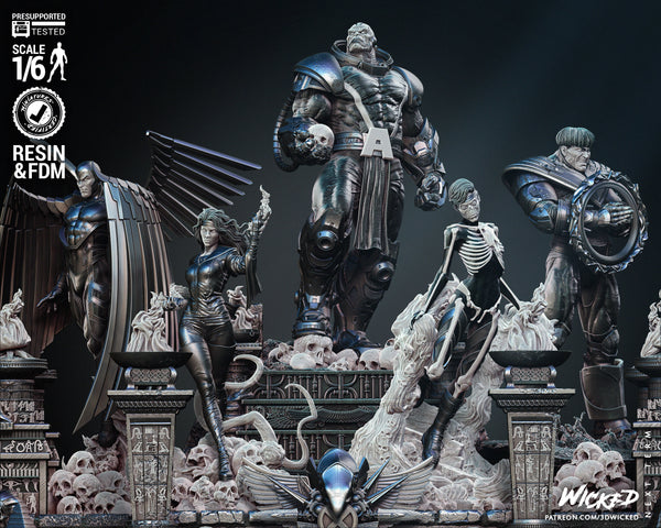 WICKED – Diorama Apocalypsis – 3D Print Model STL – STLMasterpieces