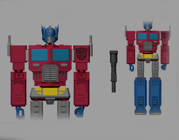Optimus Prime Statue 3D Print - STL file – STLMasterpieces