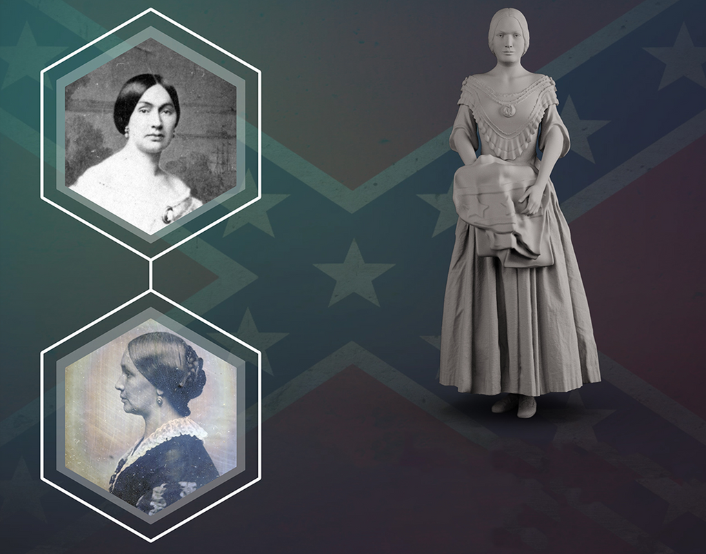 Varina Howell Davis 3D Print - STL file – STLMasterpieces