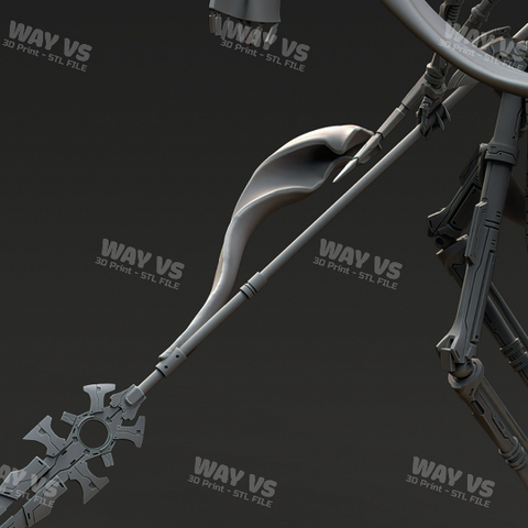 Robot Legion Great Wraith 3D Print - STL file – STLMasterpieces