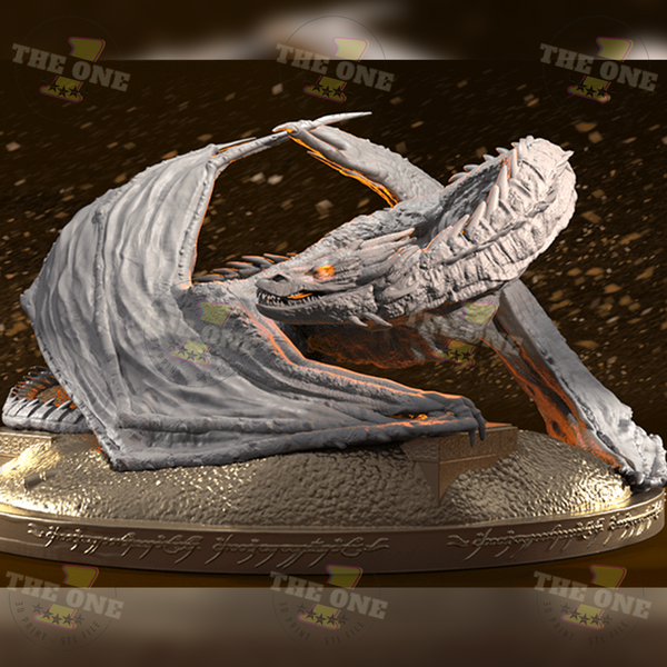 Smaug the Golden Hobbit 3D Prints STL File – STLMasterpieces