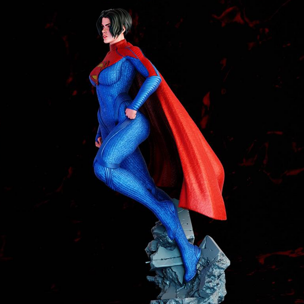 Supergirl 3D Print - STL file – STLMasterpieces