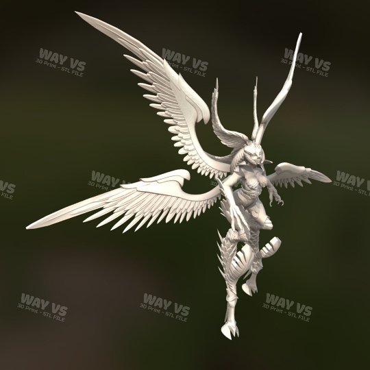 Garuda Final Fantasy XIV 3D Prints STL File – STLMasterpieces
