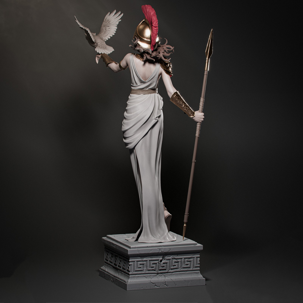 Athena 3D Print - STL file – STLMasterpieces