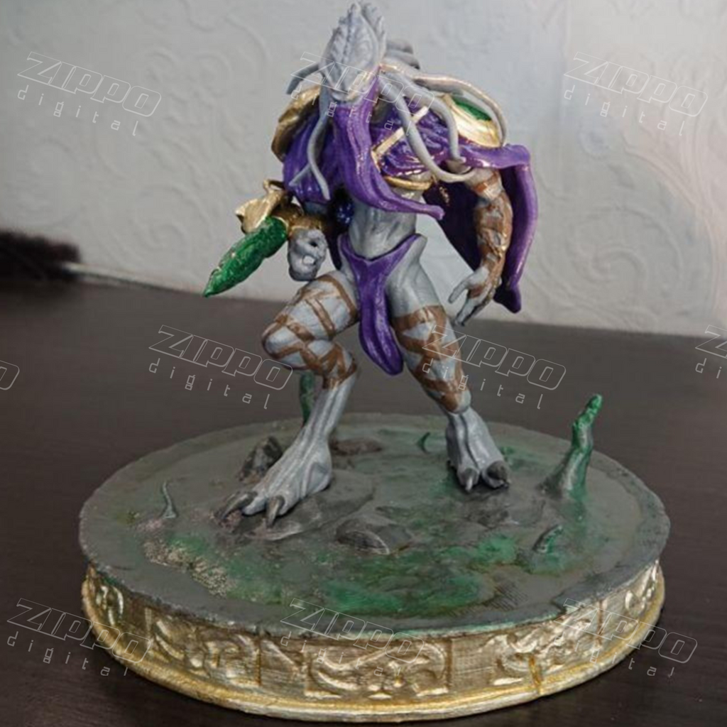 Starcraft II Zeratul full figure 3D Print - STL file – STLMasterpieces