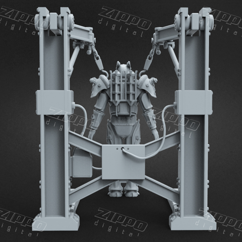 Tesla Power Armor from Fallout 3D Print - STL file – STLMasterpieces