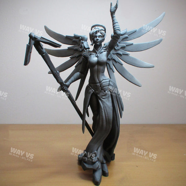 Overwatch - Mercy 3D Prints STL File – STLMasterpieces