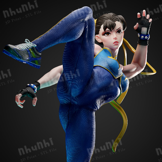 Chun Ly 3D Prints STL File – STLMasterpieces