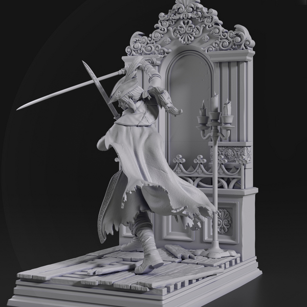 Lady Maria 3D Print - STL file – STLMasterpieces
