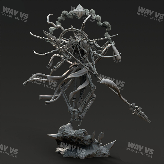 Robot Legion Great Wraith 3D Print - STL file – STLMasterpieces