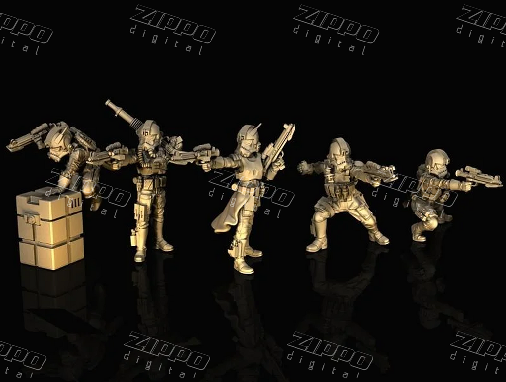 Imperial Spec Ops 3D Print - STL file – STLMasterpieces