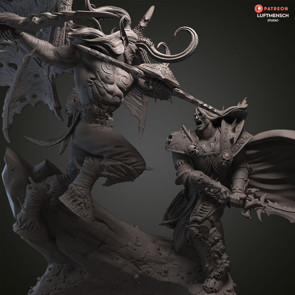 LuftMensch Studio Illidan Arthas – STLMasterpieces