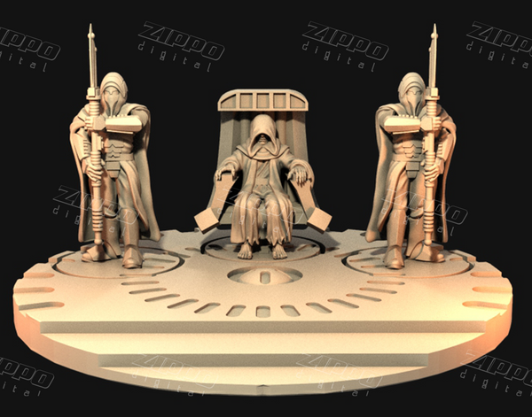 Interstelar Emperor 3D Print - STL file – STLMasterpieces