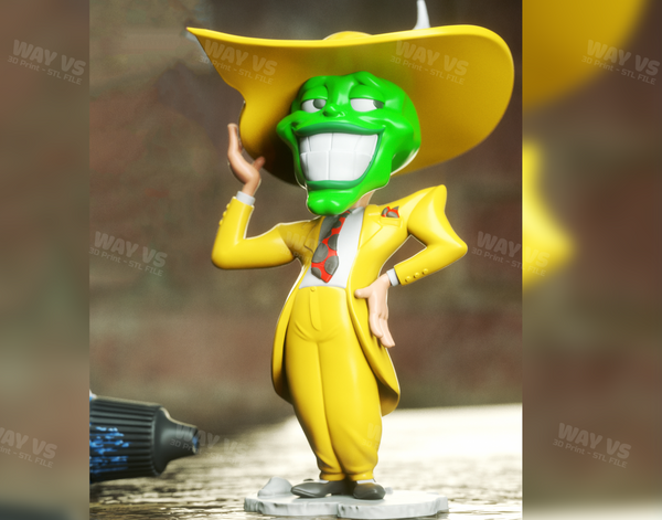 The Mask Chibi 3D Prints STL File – STLMasterpieces