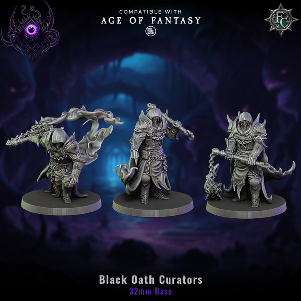 Fleshcraft Studio – Black Oath Curators – 3D Print Model – STLMasterpieces