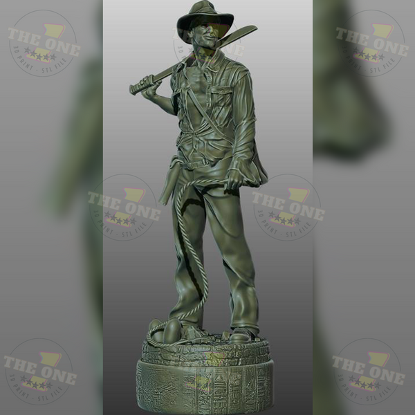 Indiana Jones 3D Prints STL File – STLMasterpieces